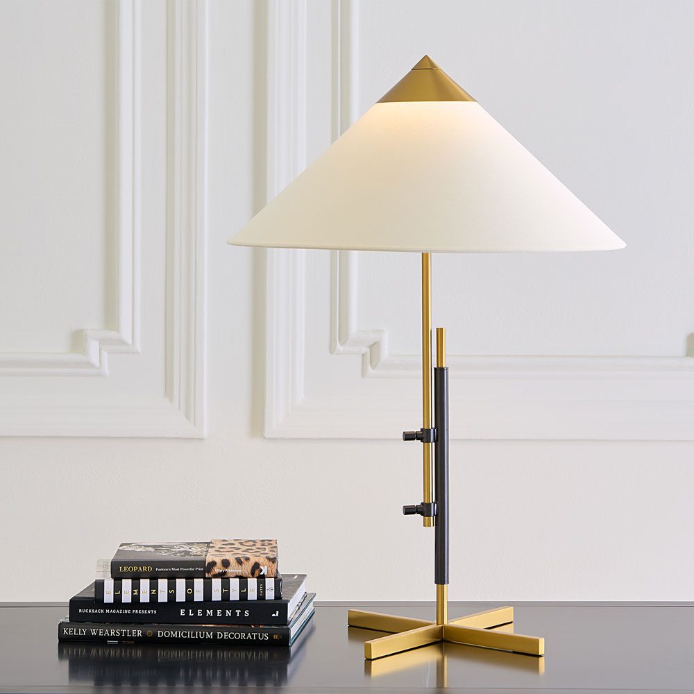 Visual Comfort Studio KT1281BBSBNZ1 Franklin Modern Burnished Brass and ...