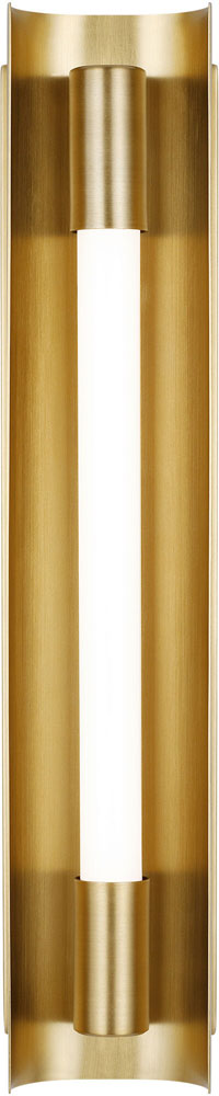 Visual Comfort Studio KWL1081BBS Carson Modern Burnished Brass 17 ...