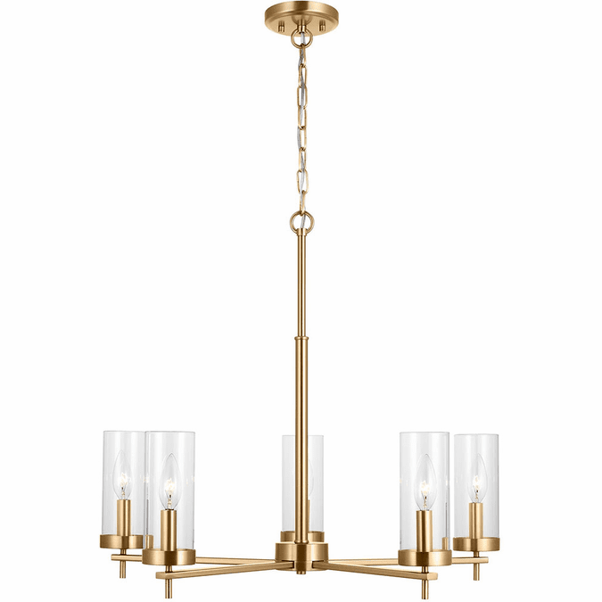 Visual Comfort Studio Lighting 3190305EN-848 Zire Satin Brass LED ...