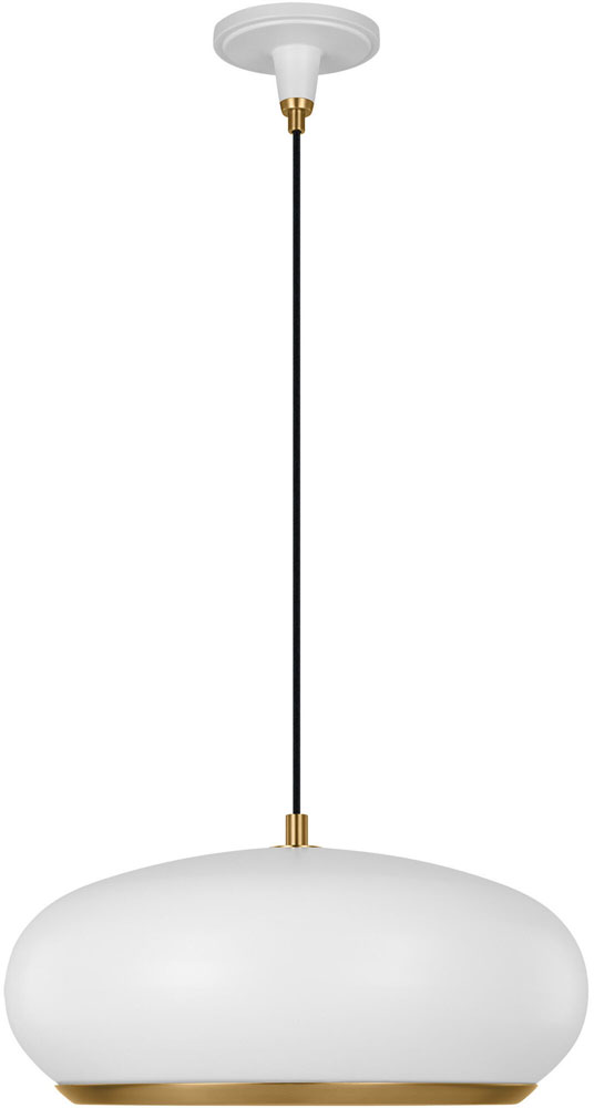 Visual Comfort Studio TP1131MWTBBS Clasica Modern Matte White Lighting ...