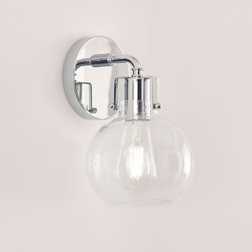 Visual Comfort Studio VS24401CH Clara Contemporary Chrome Wall Sconce ...