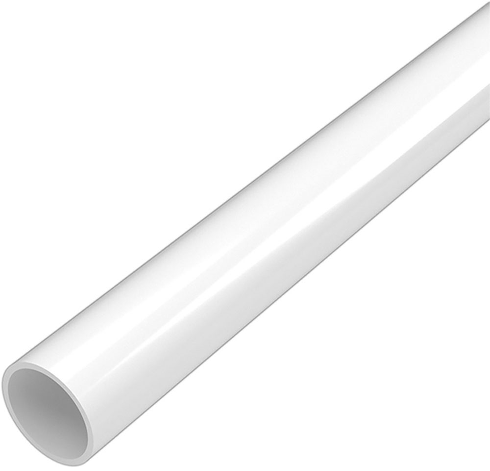 WAC Lighting 1000-PVC-P Modern Black PVC Pipe - WAC-1000-PVC-P