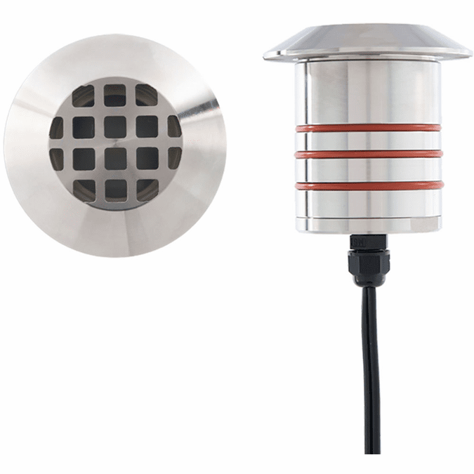 WAC Lighting 2121-SS Modern Marine Grade Stainless Steel LED Round ...