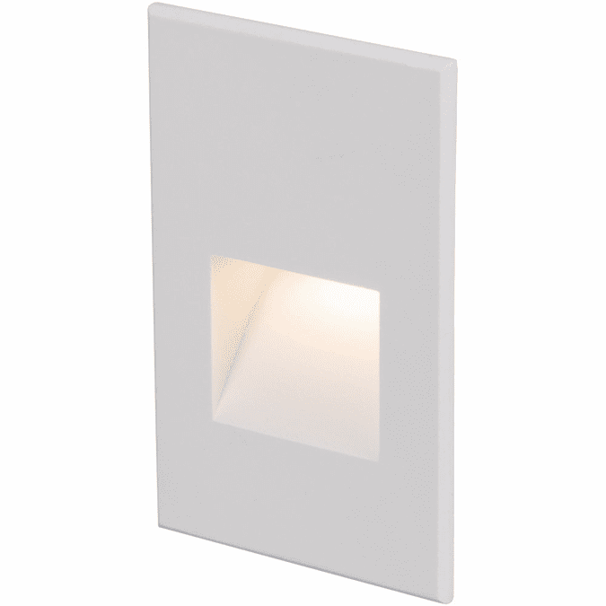 WAC Lighting 4021-WT Modern White LED Indoor Step Light - WAC-4021-WT_