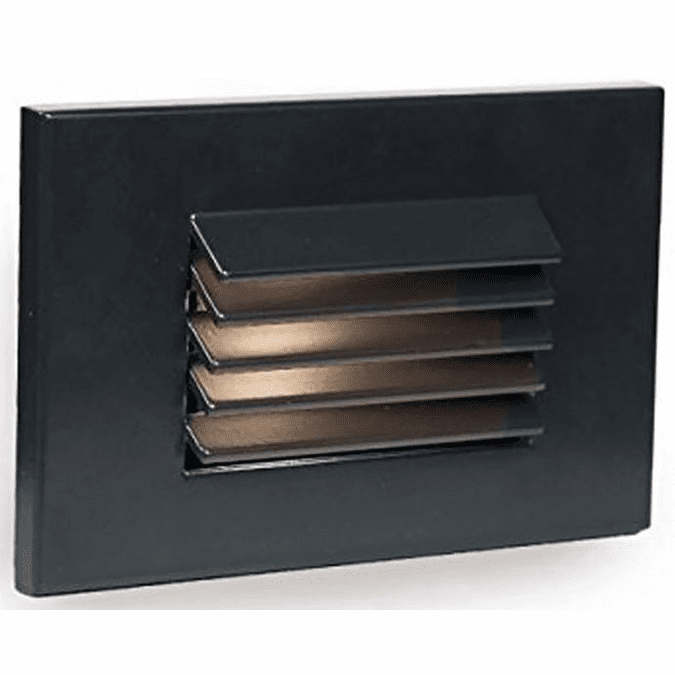 WAC Lighting 4051-BZ Contemporary Bronze LED Louvered Indoor Step Light ...