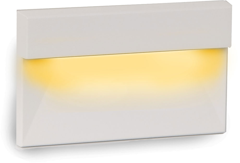 WAC Lighting 4091-AMWT Contemporary White LED Indoor Step Light - WAC ...