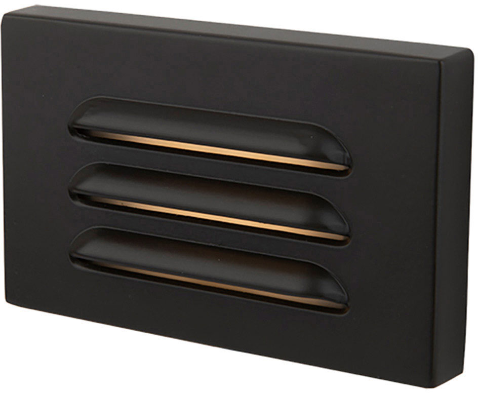 WAC Lighting 4501-BBR Modern Solid Brass and Bronze LED Louvered Indoor Step Lighting - WAC-4501 ...