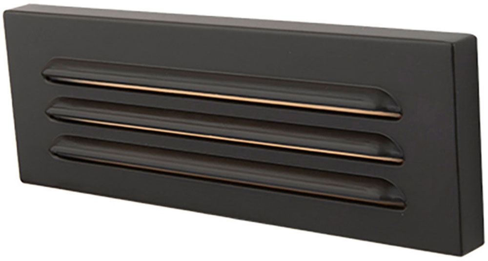 WAC Lighting 4901-BBR Contemporary Solid Brass and Bronze LED Louvered ...