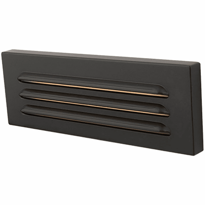 WAC Lighting 4901-BBR Contemporary Solid Brass and Bronze LED Louvered ...
