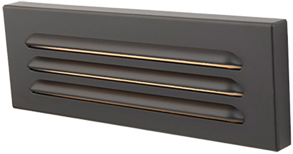 WAC Lighting 4901-BZ Contemporary Bronze LED Louvered Indoor Step Light ...