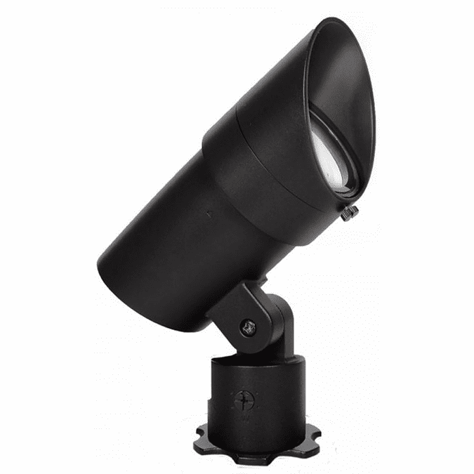 WAC Lighting 5211-BK Contemporary Black LED Landscape Spread Light ...