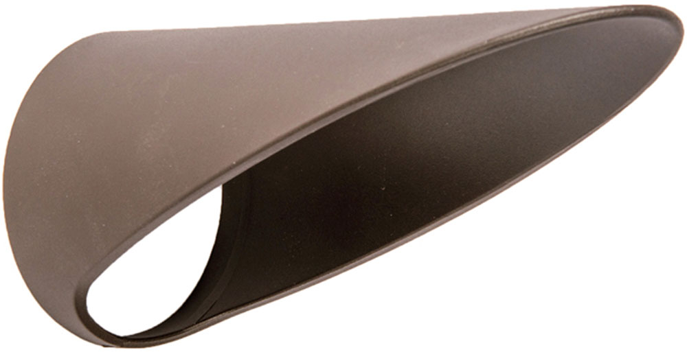 WAC Lighting 5211-LSHR-BBR Modern Solid Brass and Bronze 8" Long Cowl ...