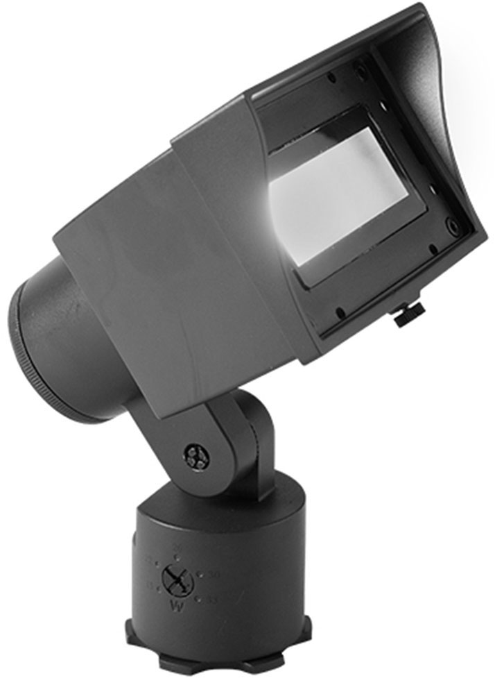 WAC Lighting 5221-BK Modern Black LED Landscape Accent Light - WAC-5221-BK_