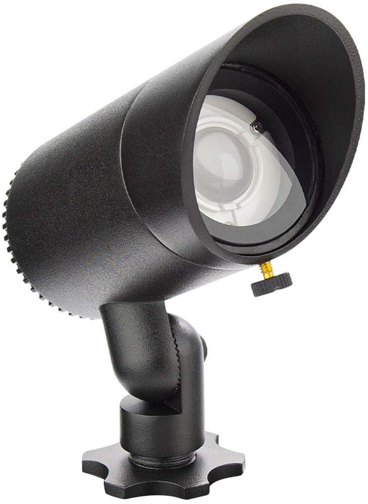 WAC Lighting 5311-BK Contemporary Black LED Landscape Accent Lighting ...