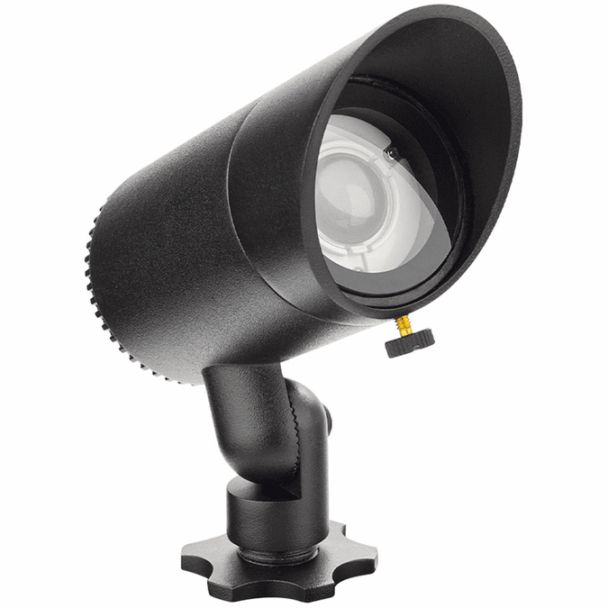 WAC Lighting 5311-BK InterBeam Contemporary Black LED Outdoor Accent ...