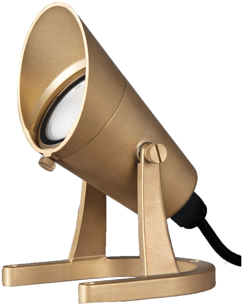 WAC Lighting 5511-30NB Contemporary Natural Brass LED Landscape Spread ...