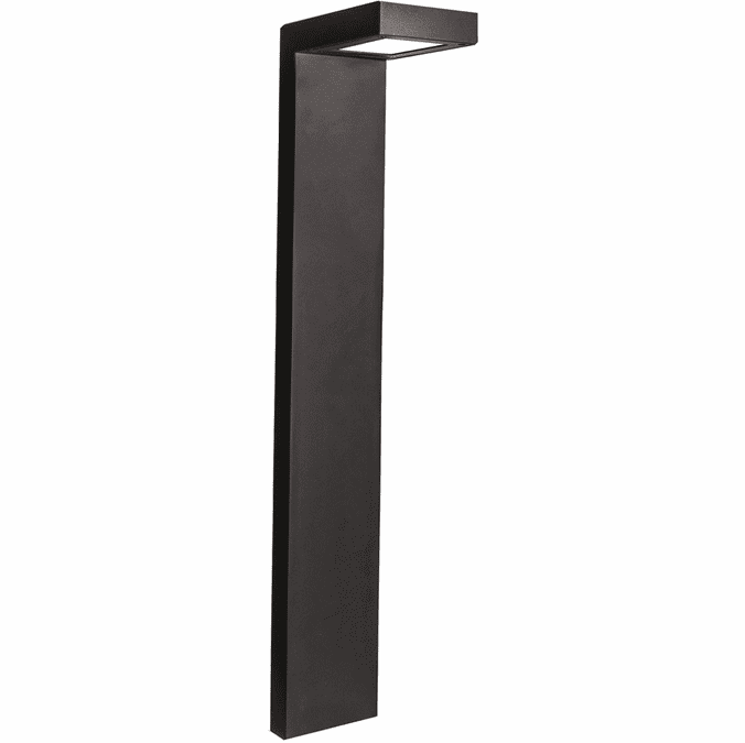 WAC Lighting 6081-BK Modern Black LED Exterior Landscape Light Fixture ...