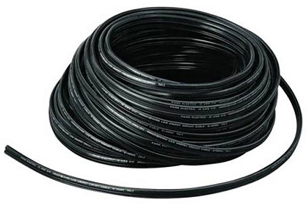 WAC Lighting 9100-12G-BK Contemporary Black 12x2 12-Guage Low Voltage ...