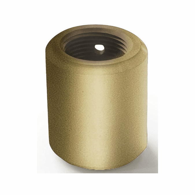 WAC Lighting DC-SB Satin Brass Indoor / Outdoor Ceiling Fan Downrod ...