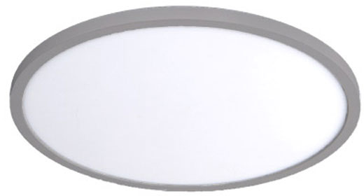 WAC Lighting FM-07RN-BN Round Modern Brushed Nickel LED 7" Ceiling ...