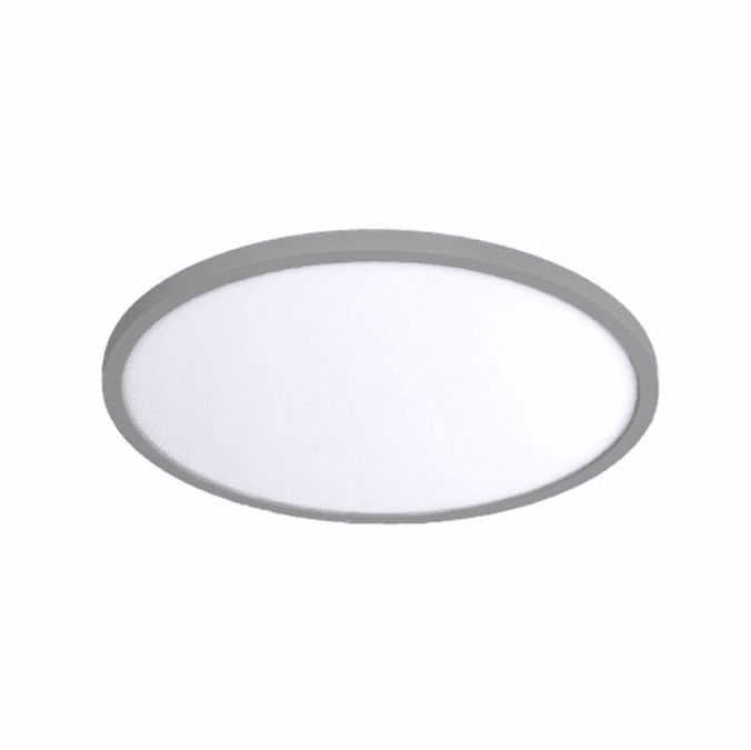 WAC Lighting FM-07RN-BN Round Modern Brushed Nickel LED 7" Ceiling ...