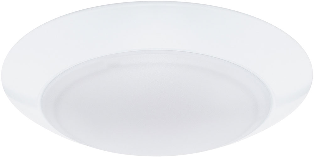 WAC Lighting FM-306-9CS-WT Disc Modern White LED Ceiling Lighting ...