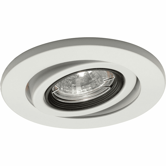 WAC Lighting HR-D417-WT WAC Contemporary White Recessed Lighting Insert ...