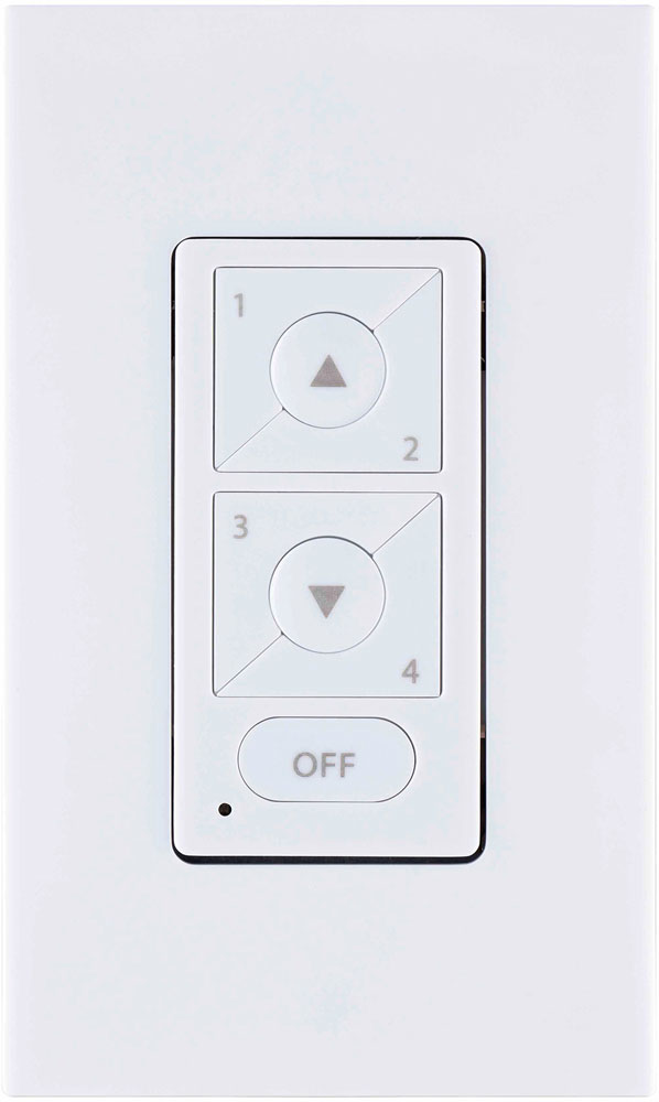 WAC Lighting LED-WCT-WT Colorscaping Modern White Wall Control - WAC ...