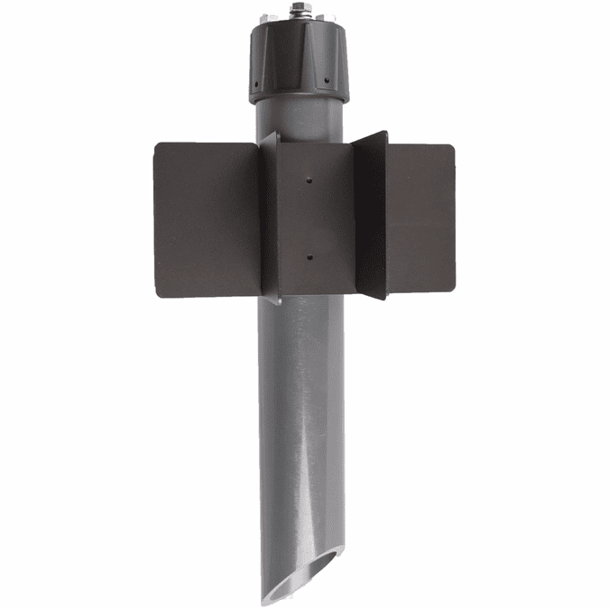 WAC Lighting M6000-STAKE Modern Black Low Voltage and Line Voltage PC ...