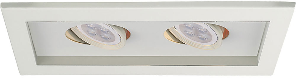 WAC Lighting MT-216LED-WT WAC Contemporary White LED Recessed Can ...