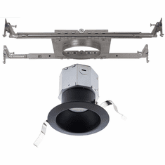 WAC Lighting R4DRDR-F9CS-BK Pop-in Modern Black LED Recessed Light ...