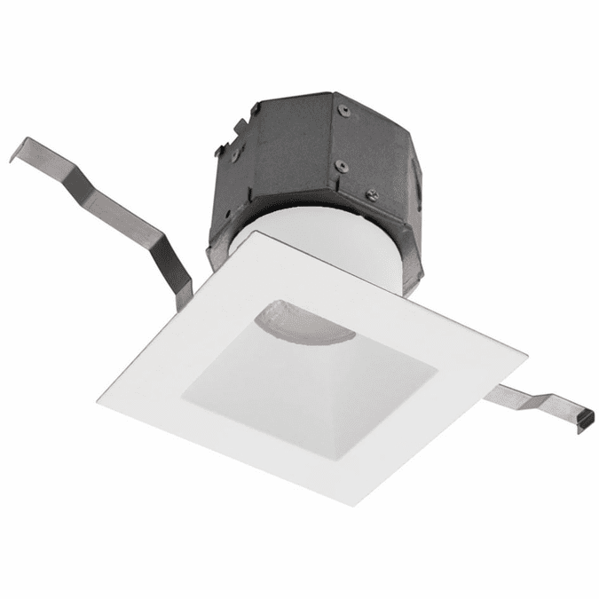 WAC Lighting R4DSDR-F9CS-WT Pop-in Modern White LED Recessed Light ...