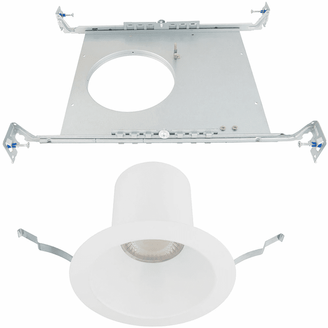 WAC Lighting R6DRDN-F9CS-WT Blaze Contemporary White LED Recessed Light ...