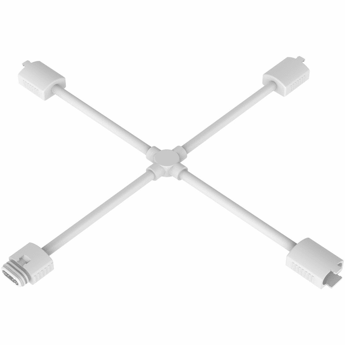 WAC Lighting T24-OD-X-WT WAC 12VDC Snap-On Strip Light Contemporary ...