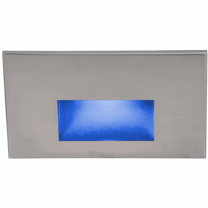 WAC Lighting WL-LED100-BL-SS Contemporary Stainless Steel LED Blue ...
