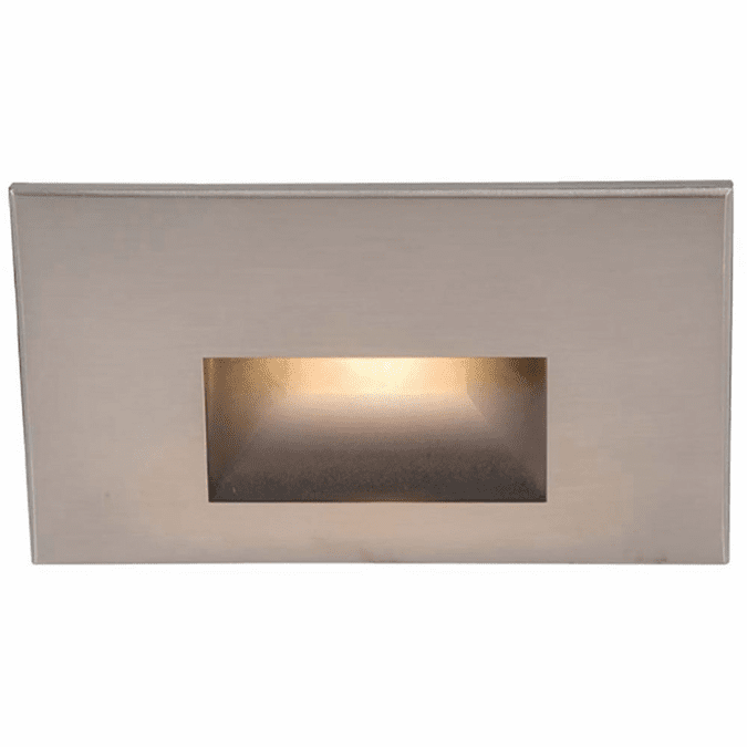 WAC Lighting WL-LED100-C-BN Contemporary Brushed Nickel LED Indoor Step ...