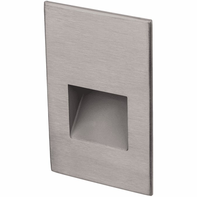 WAC Lighting WL-LED200-27-SS Modern Stainless Steel LED Indoor Step ...