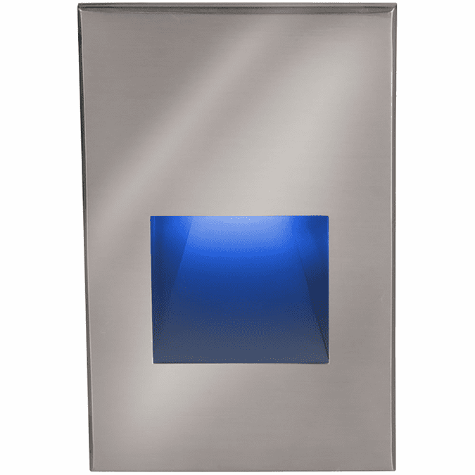 WAC Lighting WL-LED200-BL-SS Modern Stainless Steel LED Blue Indoor ...