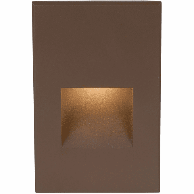 WAC Lighting WL-LED200-C-BZ Contemporary Bronze LED Indoor Step Light ...
