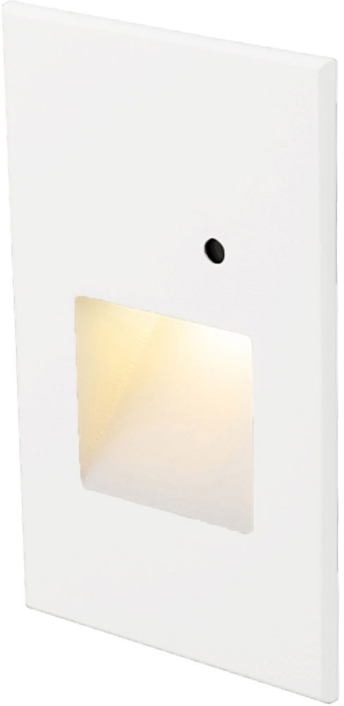 WAC Lighting WL-LED202-WT Contemporary White LED Photocell Indoor Step ...