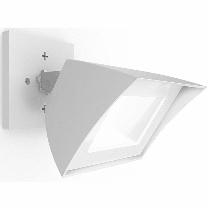 WAC Lighting WP-LED335-AWT Endurance Contemporary White LED Outdoor ...