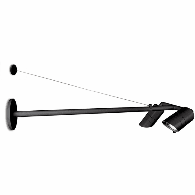 WAC Lighting WP-LED529-ABK Endurance Modern Black LED Sign Light - WAC ...