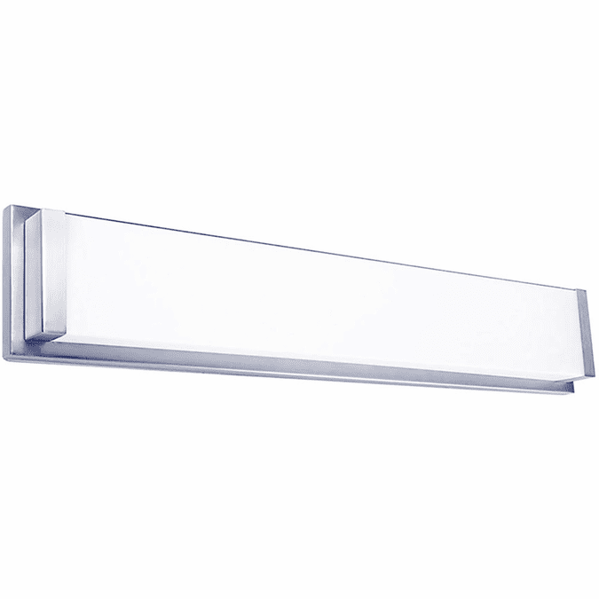 WAC Lighting WS-180127-30-CH Metro Contemporary Chrome LED Bathroom ...