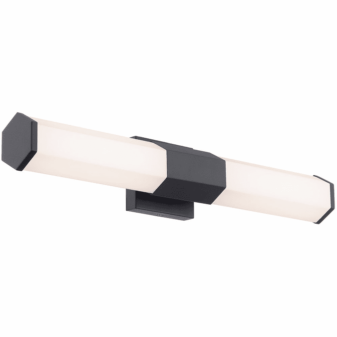 WAC Lighting WS-230124-CS-BK Remi Contemporary Black LED Bath Sconce - WAC-WS-230124-CS-BK