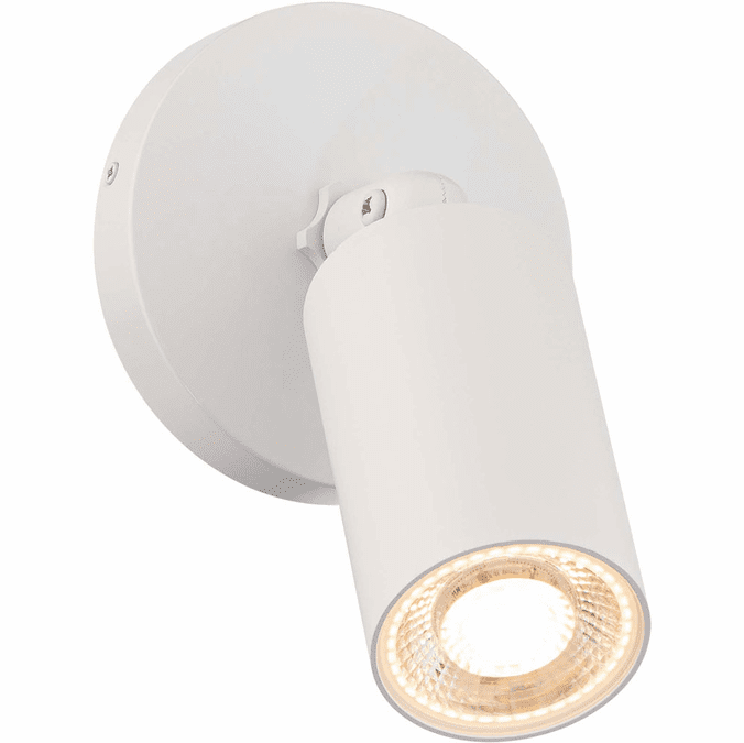 WAC Lighting WS-W230301-30-WT Cylinder Contemporary White LED Outdoor ...