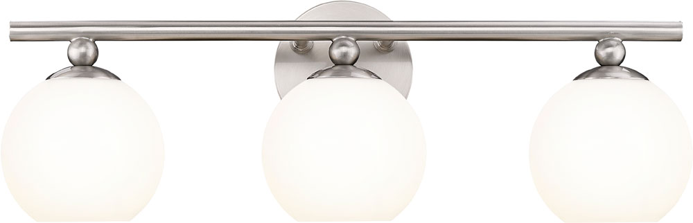 Z-Lite 1100-3V-BN Neoma Contemporary Brushed Nickel 3-Light Bath ...