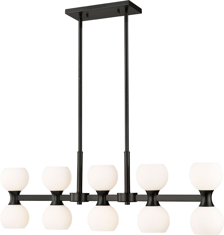 Black Island Light Fixture