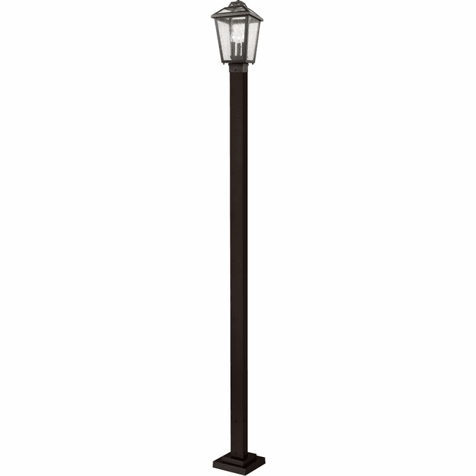 Z-Lite 539PHMS-536P-ORB Bayland Oil Rubbed Bronze Outdoor Post Lamp ...