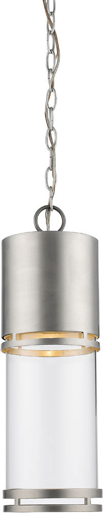 Z-Lite 553CHB-BA-LED Luminata Contemporary Brushed Aluminum LED Outdoor ...