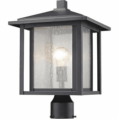 Z-Lite 554PHM-533PM-BK Aspen Black Exterior Lamp Post Light Fixture - ZLT-554PHM-533PM-BK